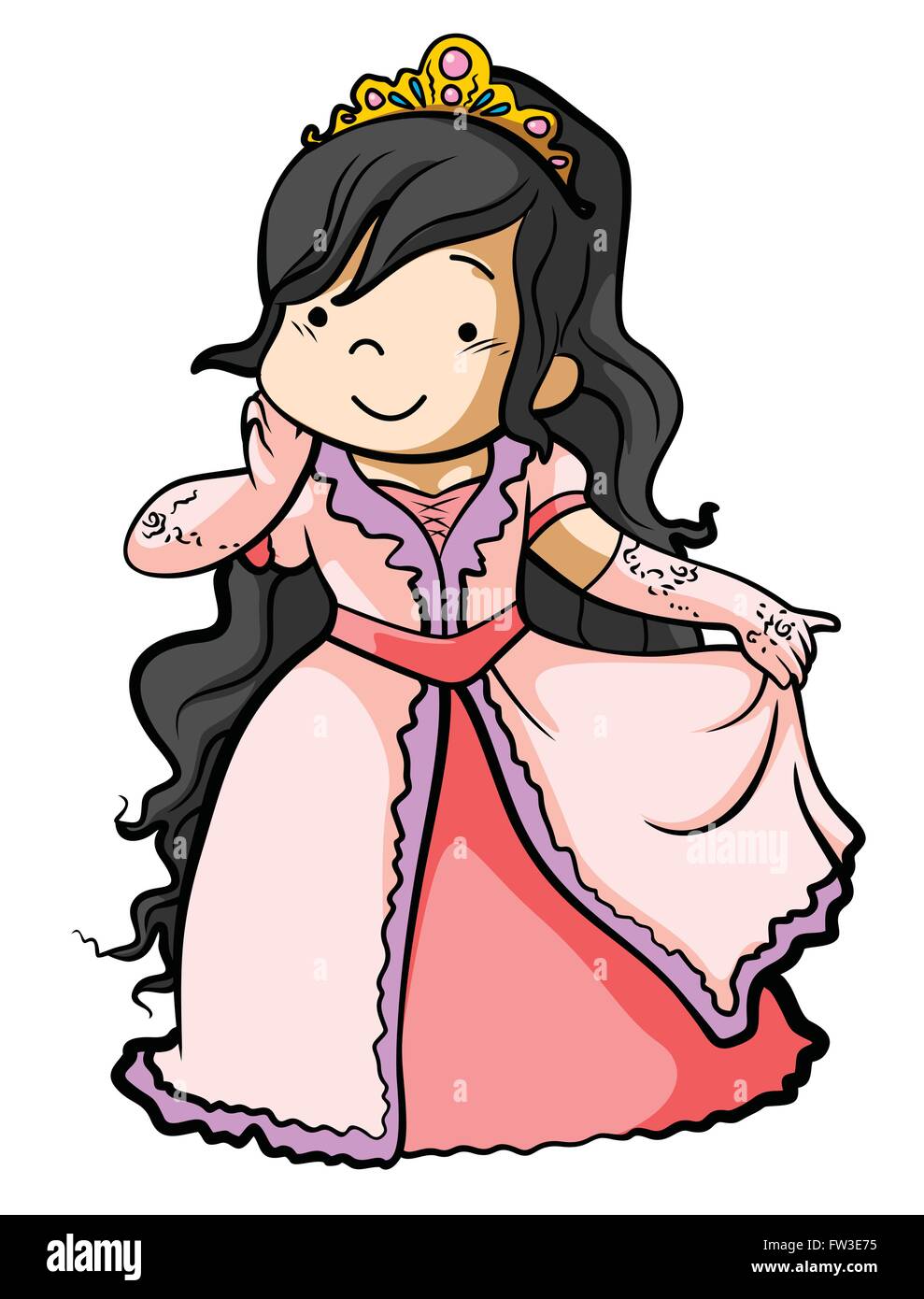 Cute Queen Clipart