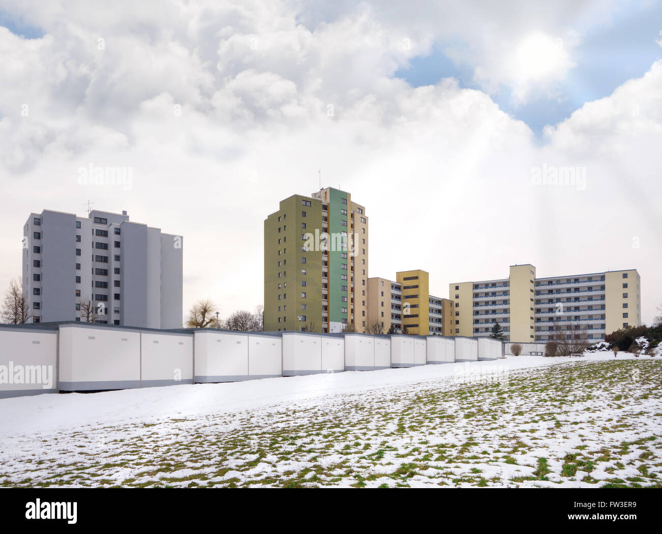 High rise high rises highrise hi-res stock photography and images - Alamy