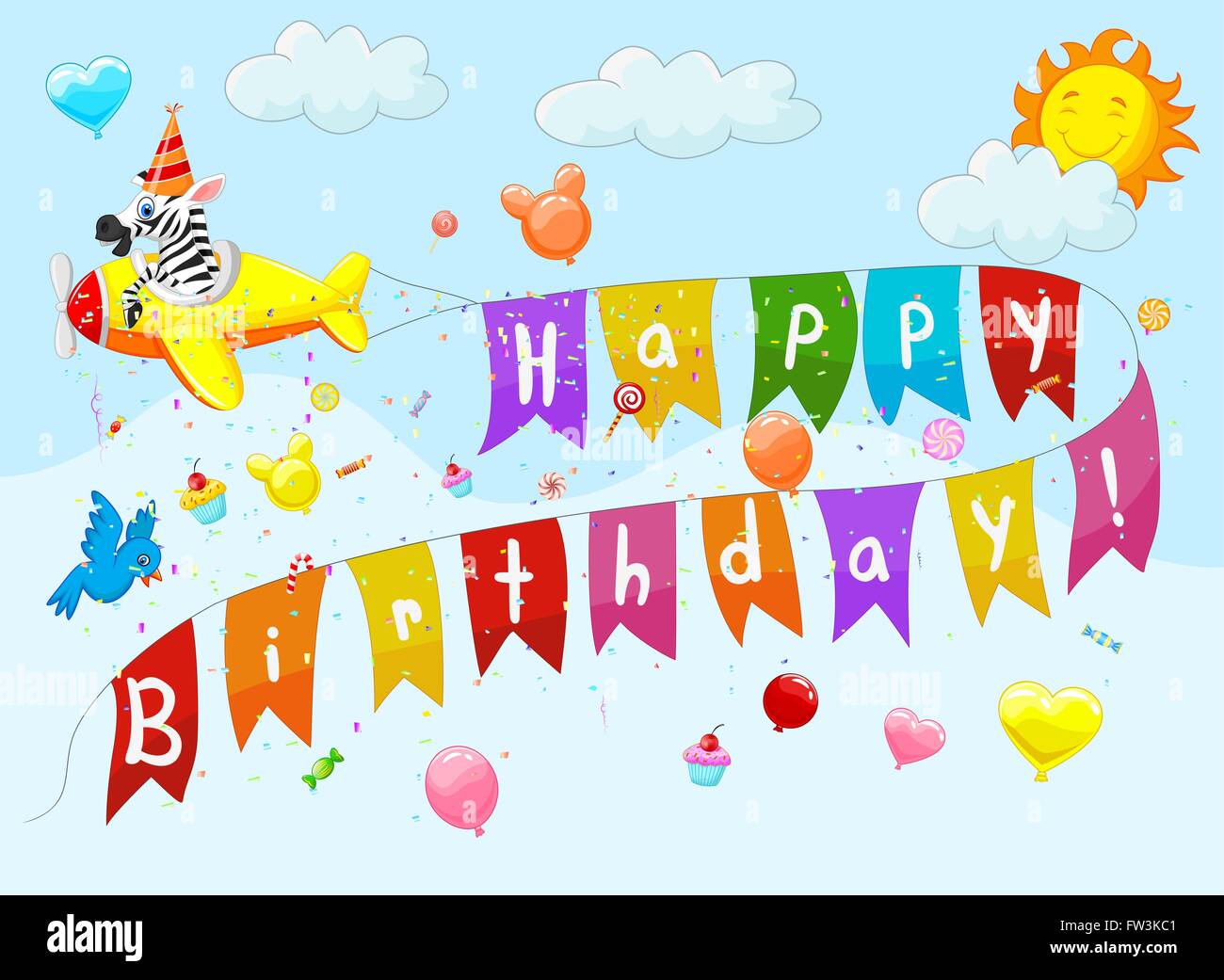 Party on plane Stock Vector Images - Alamy