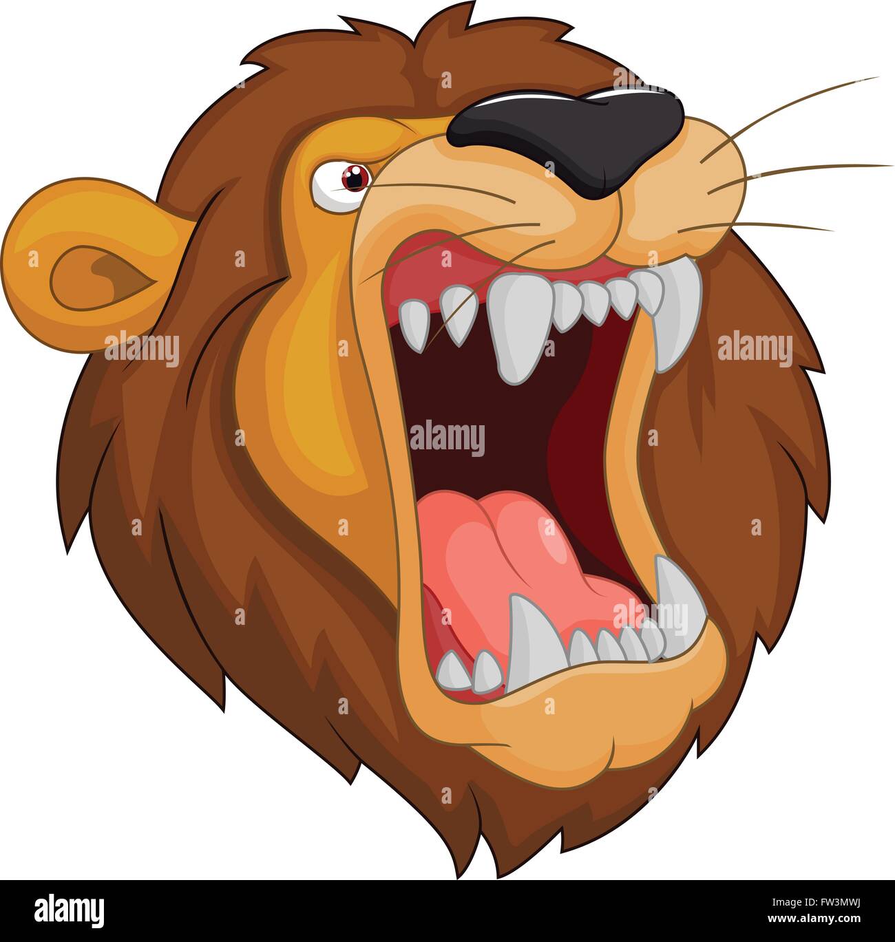 Lion eating Stock Vector Images - Alamy
