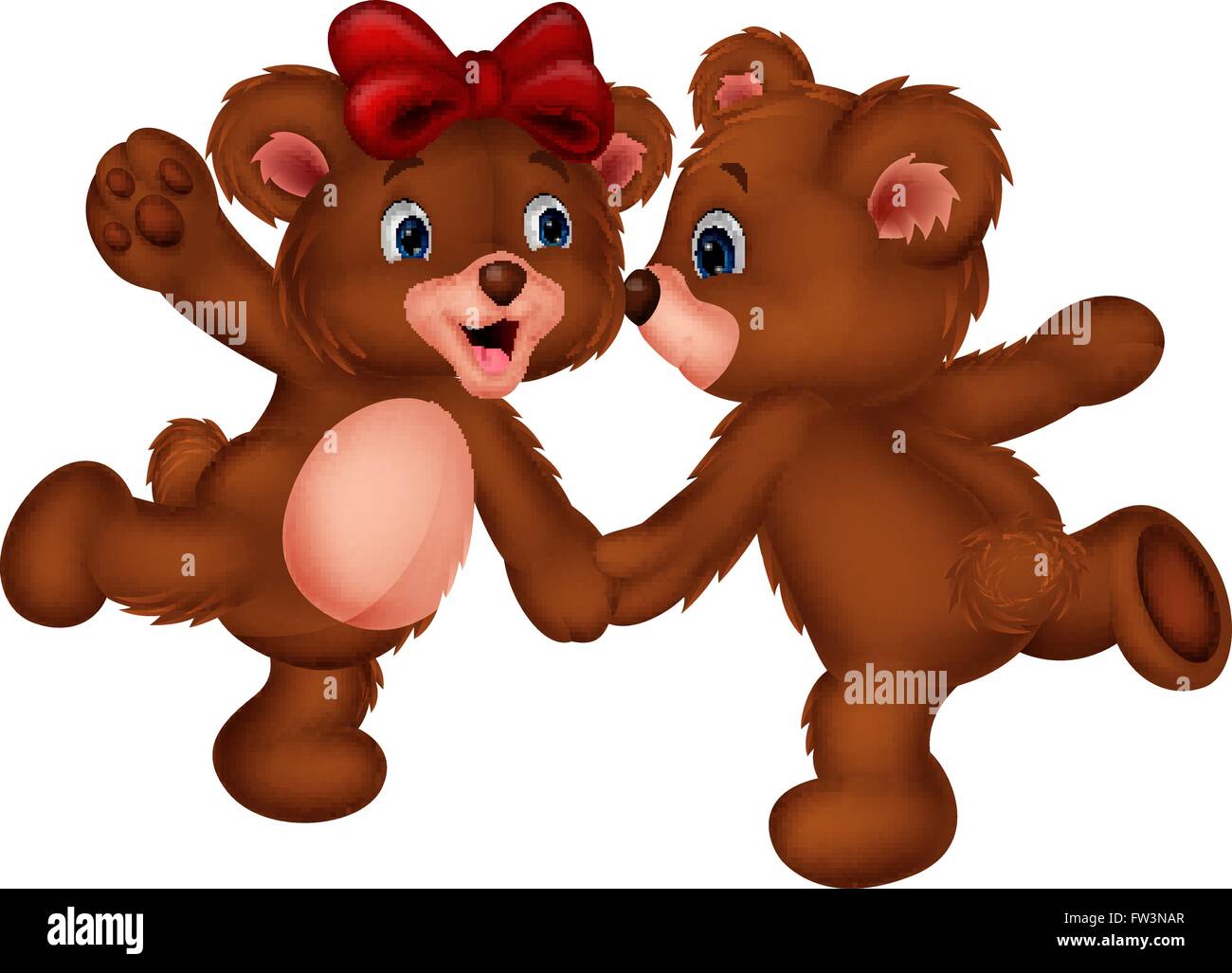 Funny cartoon couple dancing hi-res stock photography and images - Alamy