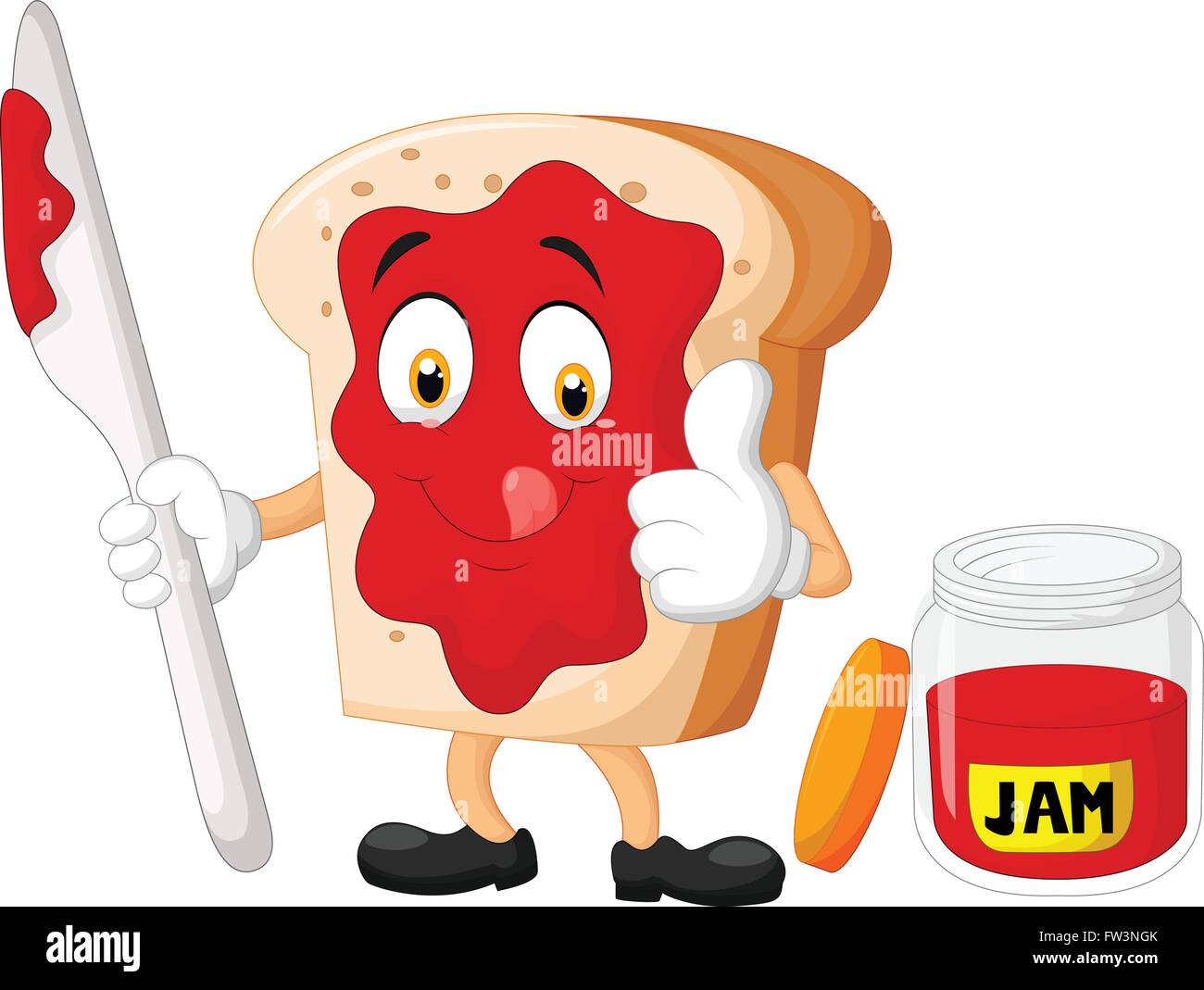 Giving bread Stock Vector Images - Alamy