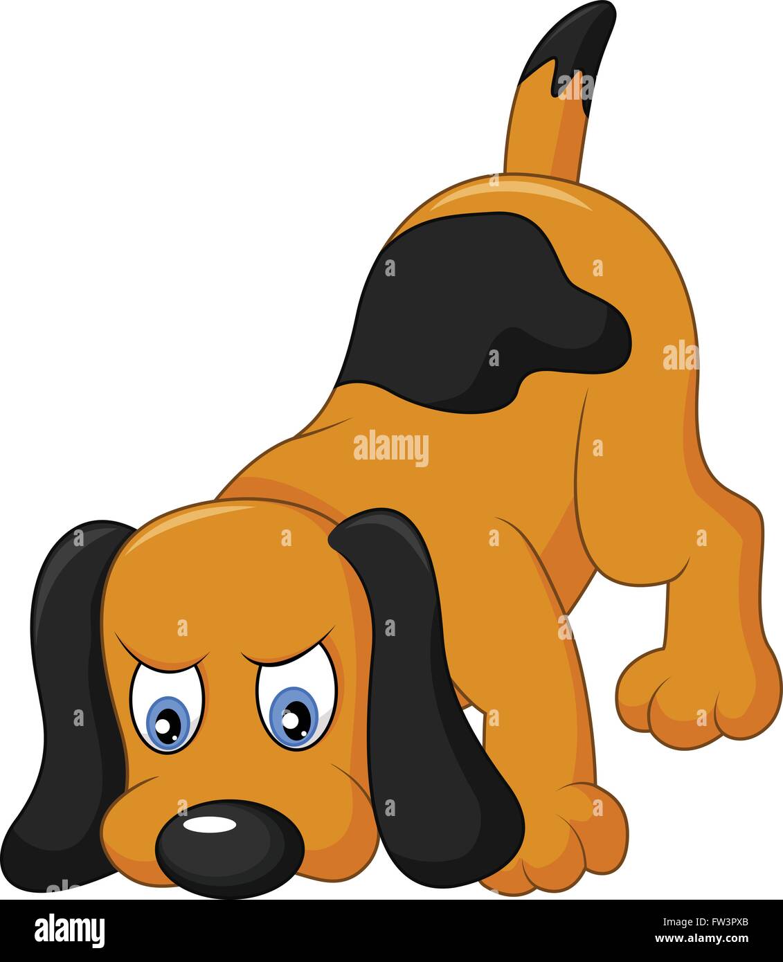 Cartoon dog sniffing Stock Vector Image & Art - Alamy