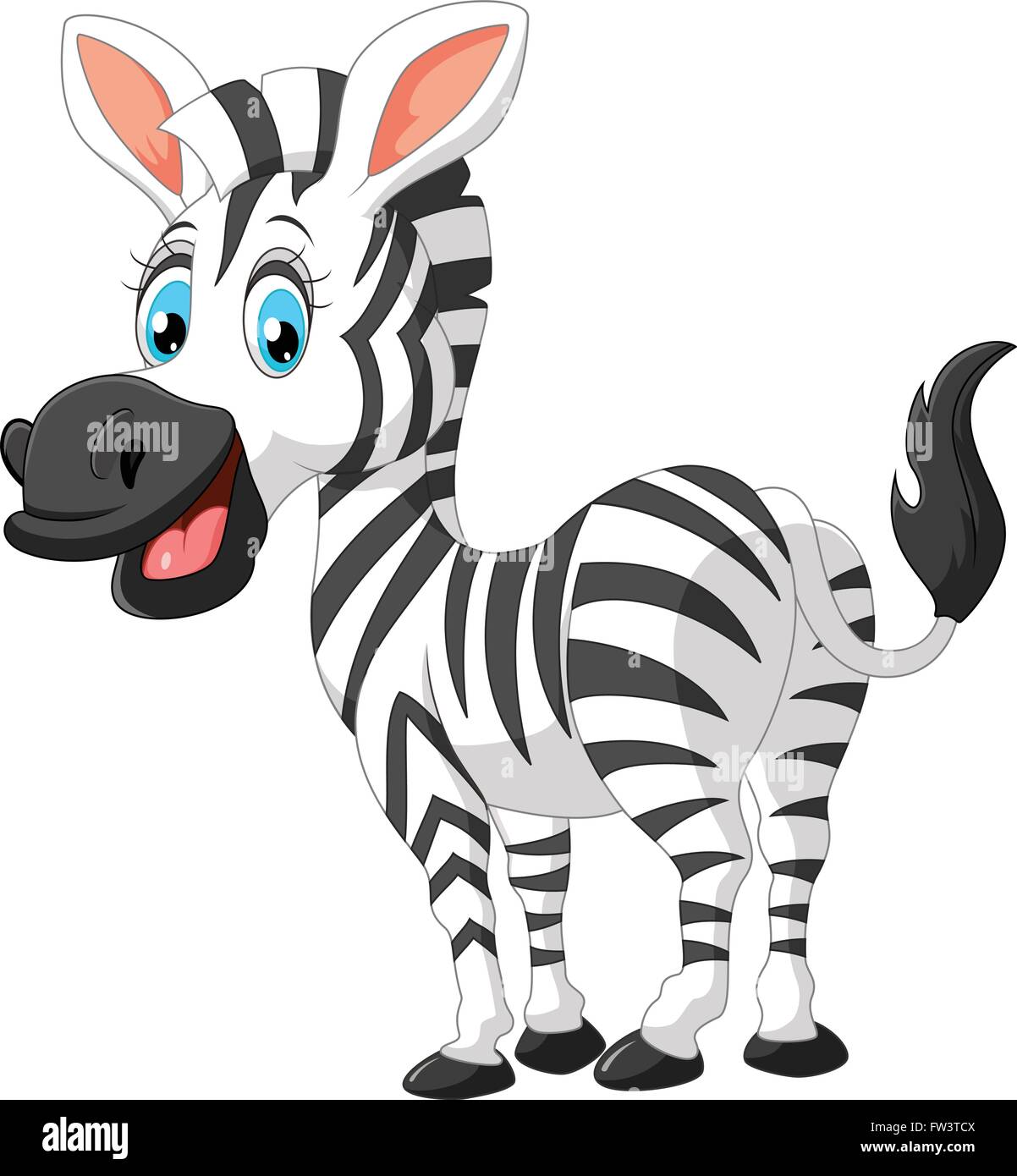 Cartoon zebra fun Stock Vector Image & Art - Alamy
