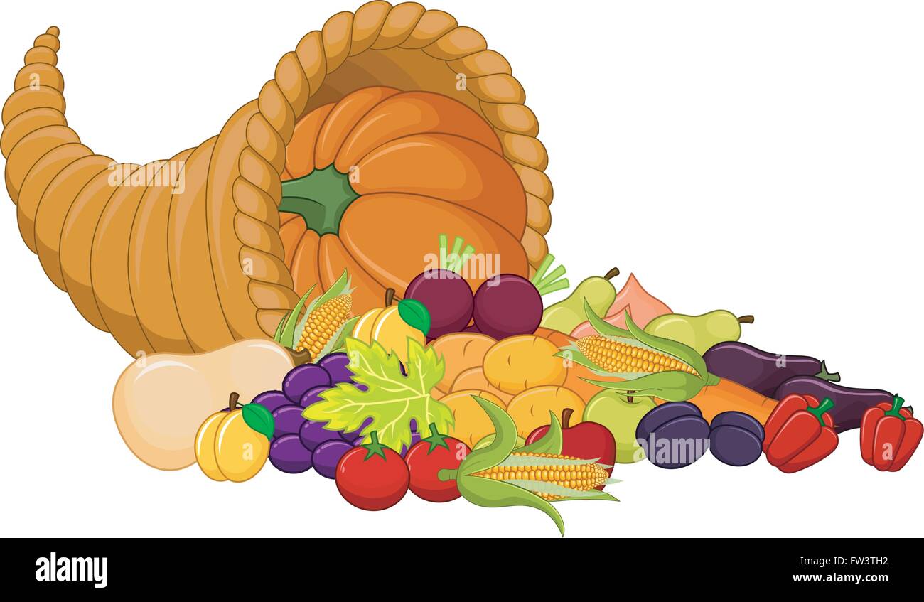 Cornucopia frame hi-res stock photography and images - Alamy