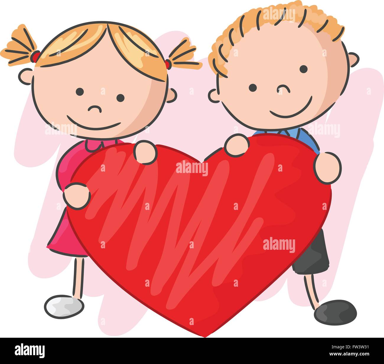 Children Love Clipart