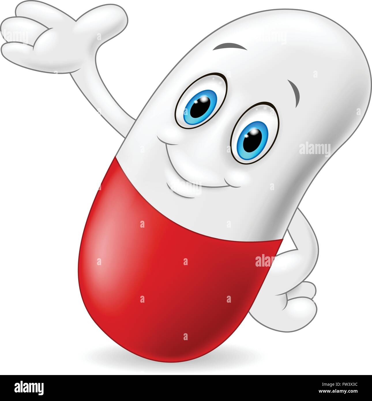 Cartoon capsule presenting Stock Vector Image & Art - Alamy