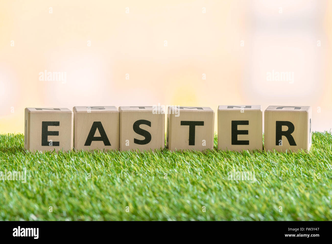 Easter day celebration cube hi-res stock photography and images - Alamy