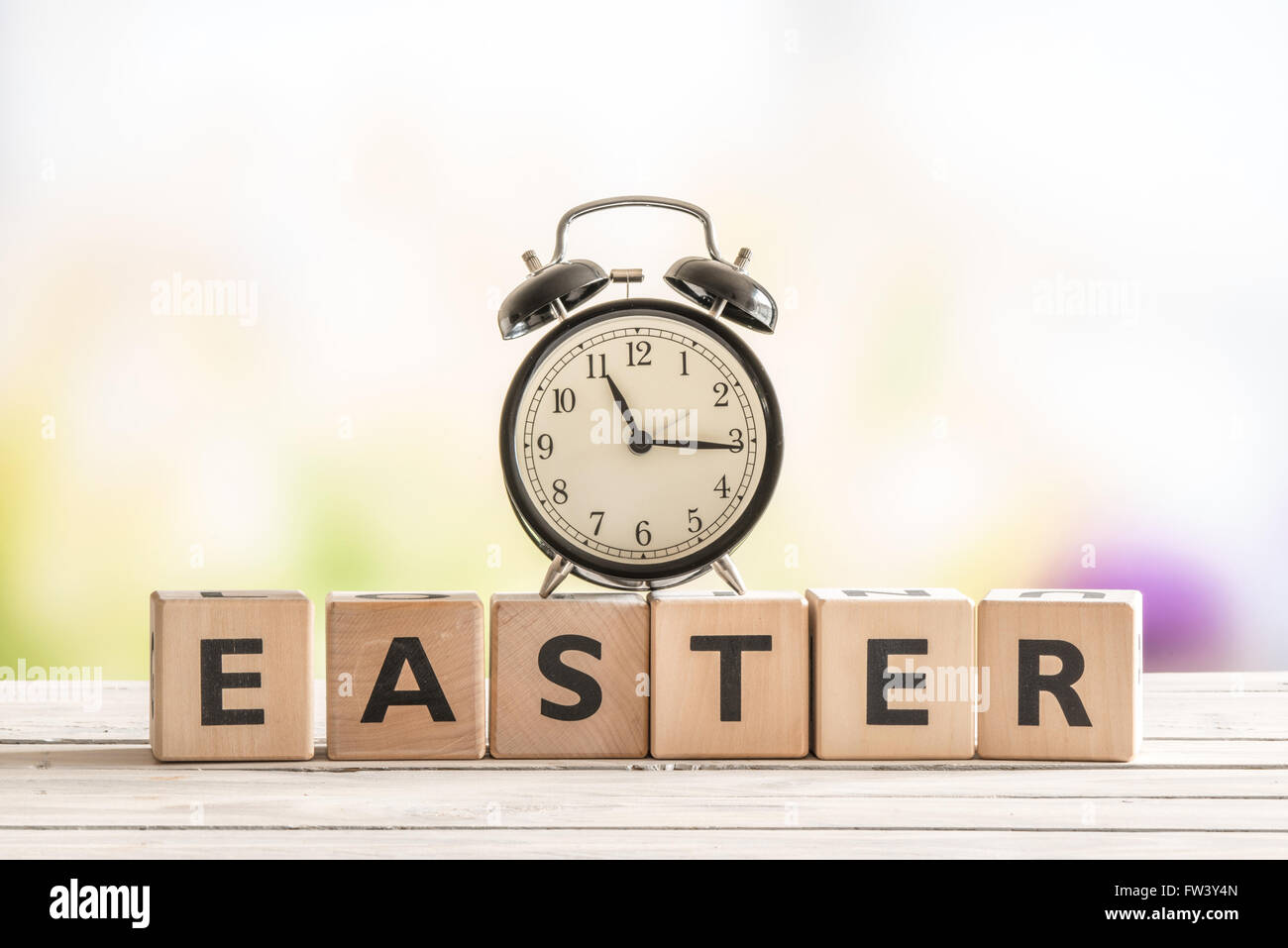 Easter sign hi-res stock photography and images - Alamy