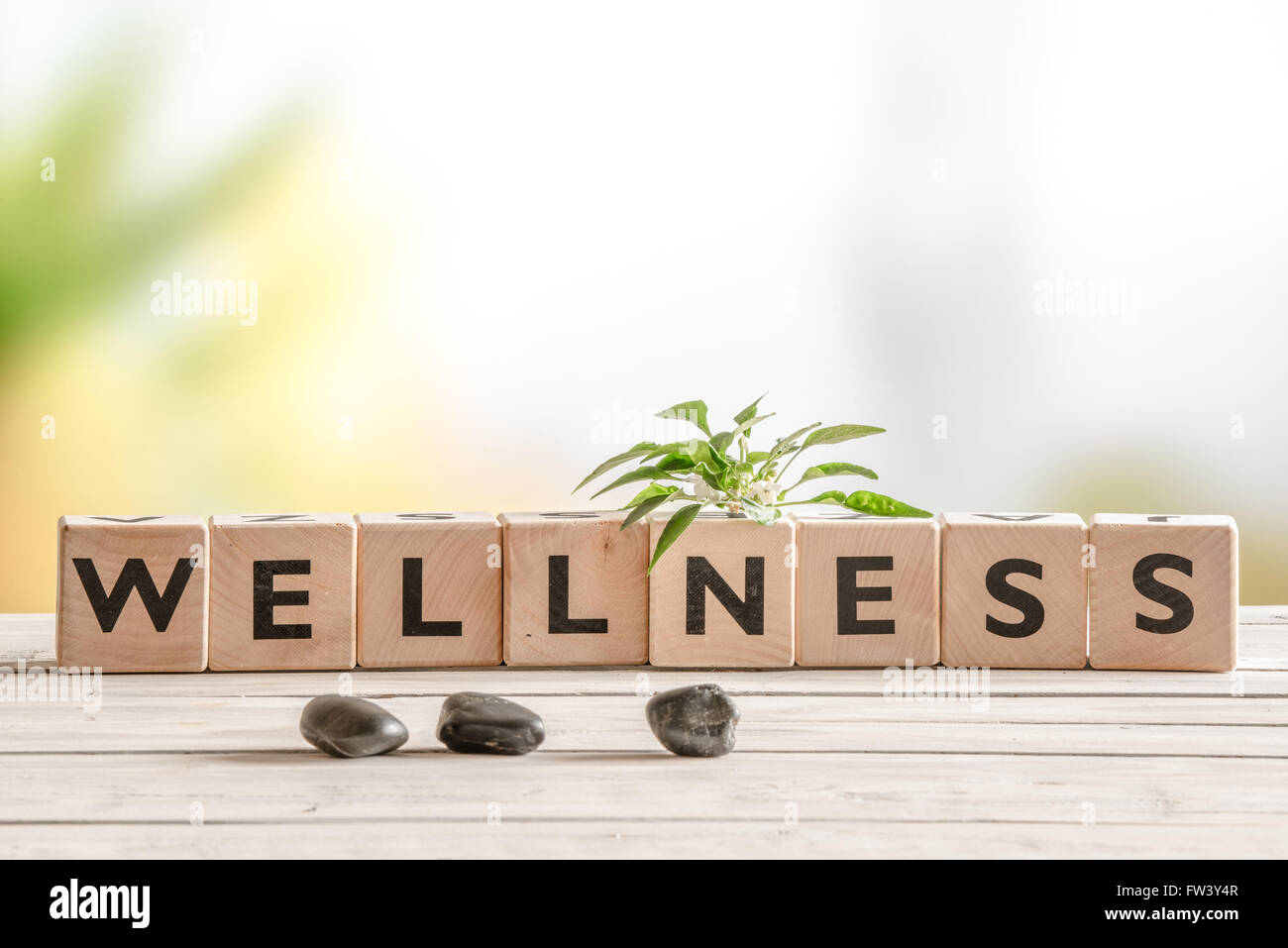 Wellness sign hi-res stock photography and images - Alamy