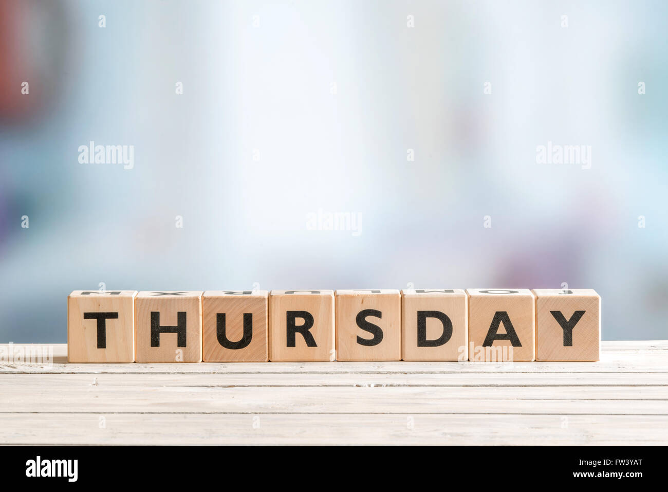 Happy thursday sign on hi-res stock photography and images - Alamy