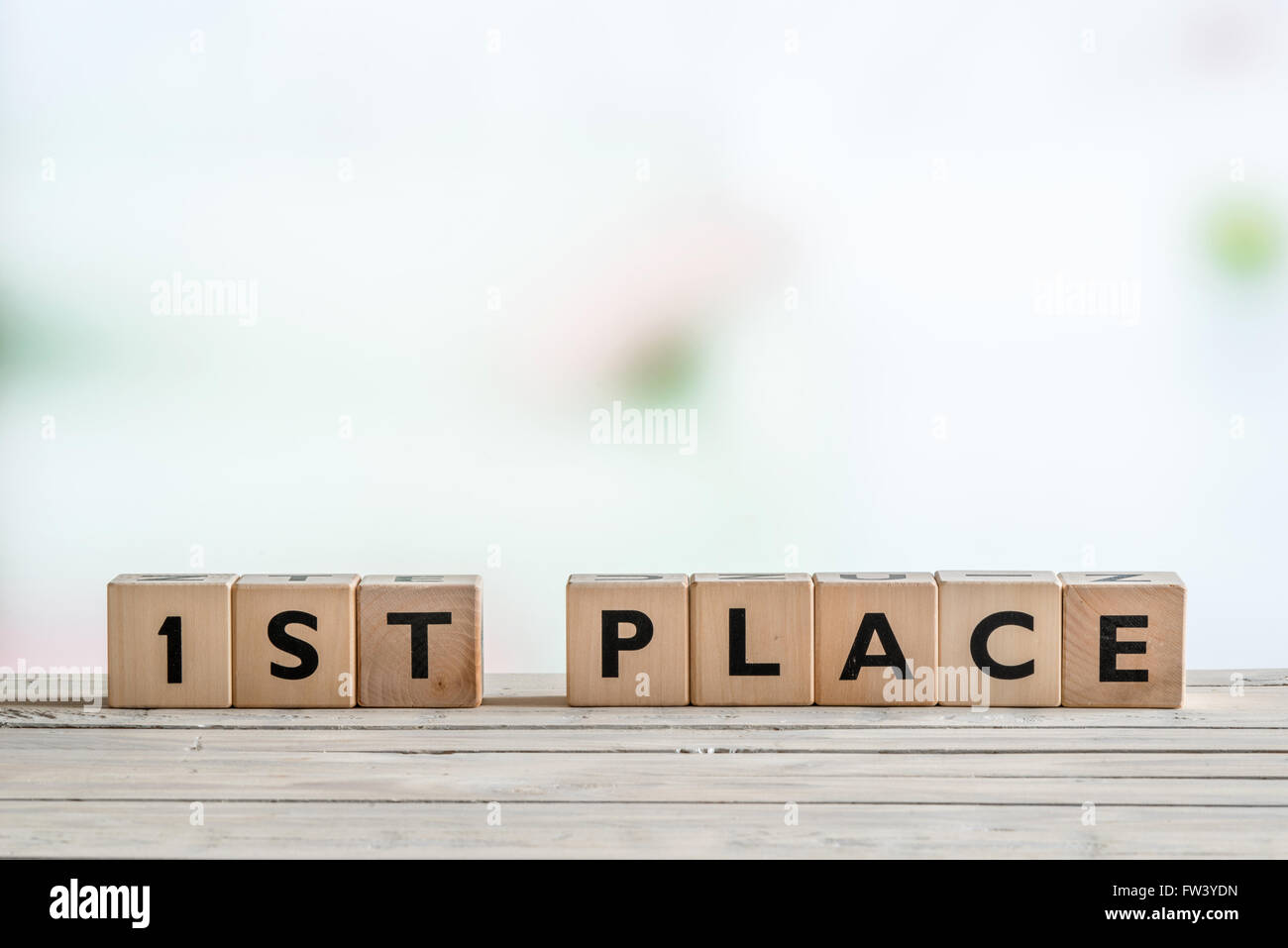 First place hand gesture hi-res stock photography and images - Alamy
