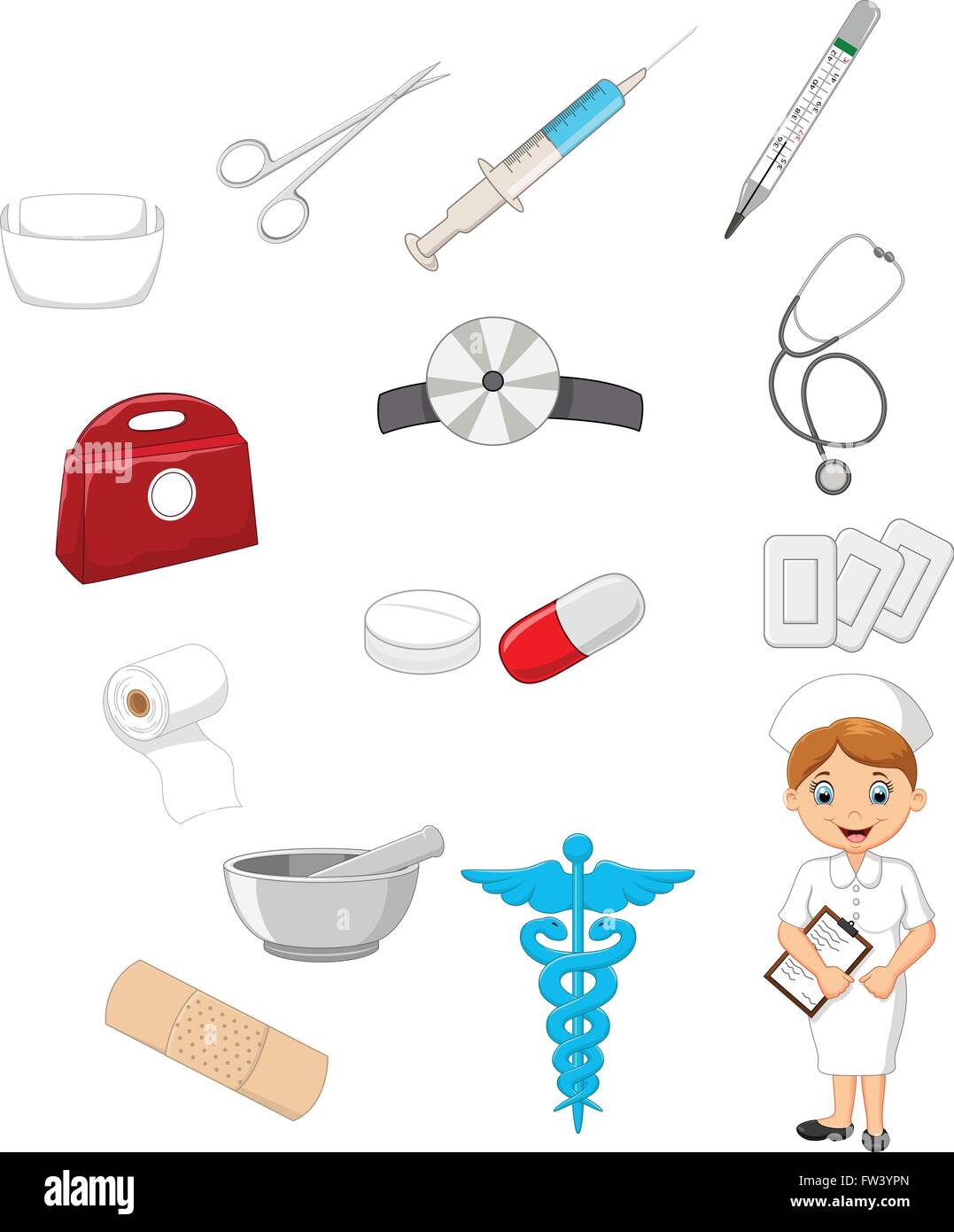 Nurse Tools Clip Art