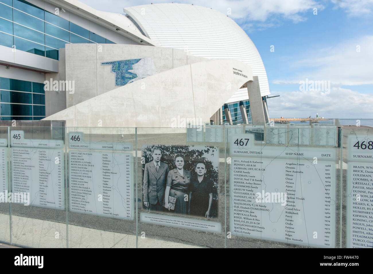 White australia museum immigration hi-res stock photography and images ...