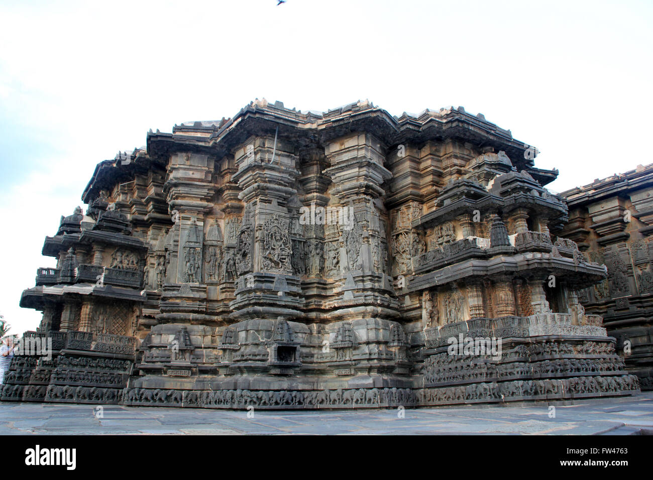 Chennakesava Temple in Belur, Karnataka, the main temple on a star ...