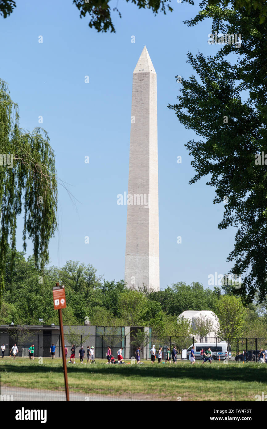 Obelisk Washington DC Stock Photo - Alamy