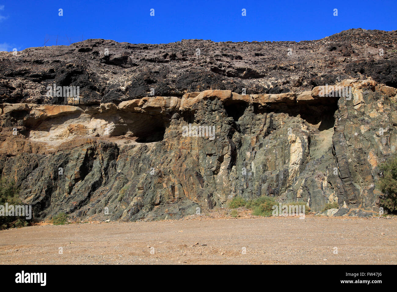 Fuerteventura canary islands lava rock hi-res stock photography and ...