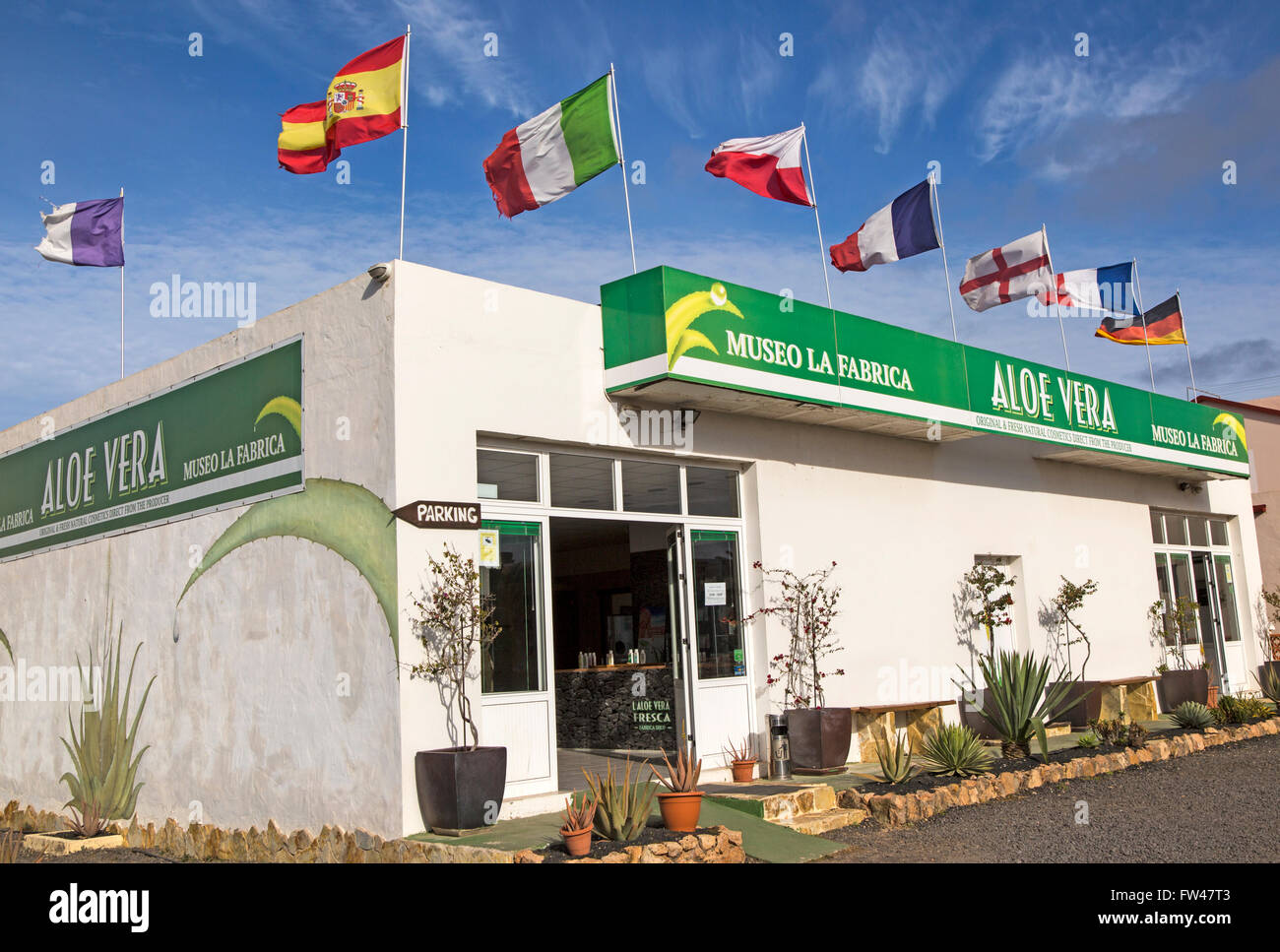 Aloe vera factory shop hi-res stock photography and images - Alamy