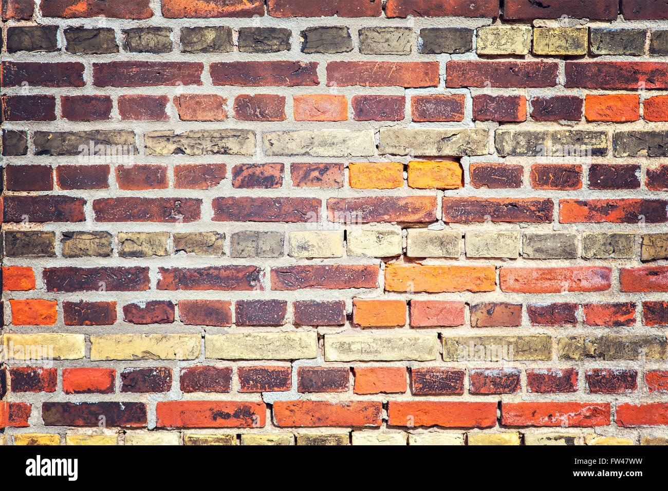Pattern colorful brick wall texture hi-res stock photography and images ...