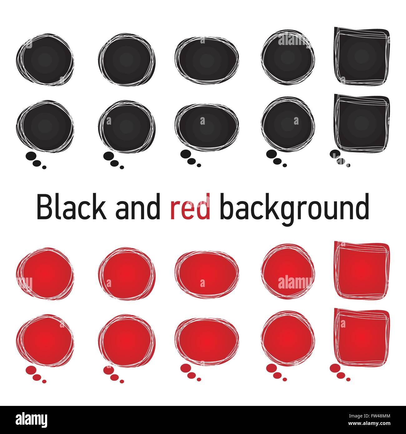 Monochrome black and red background Stock Vector Image & Art - Alamy