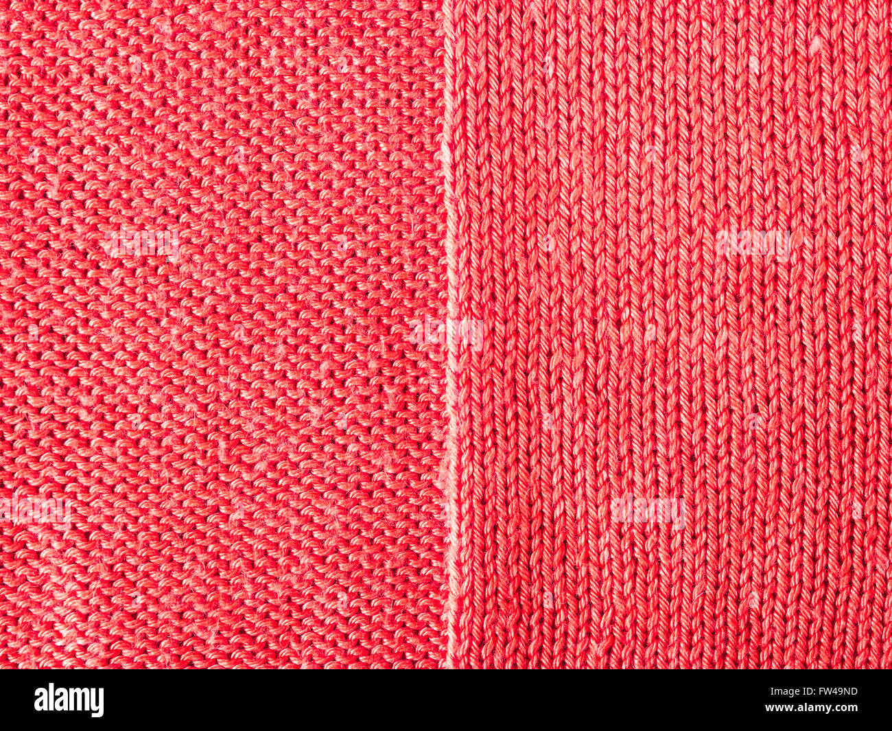 red knitted Jersey as a textile background Stock Photo - Alamy