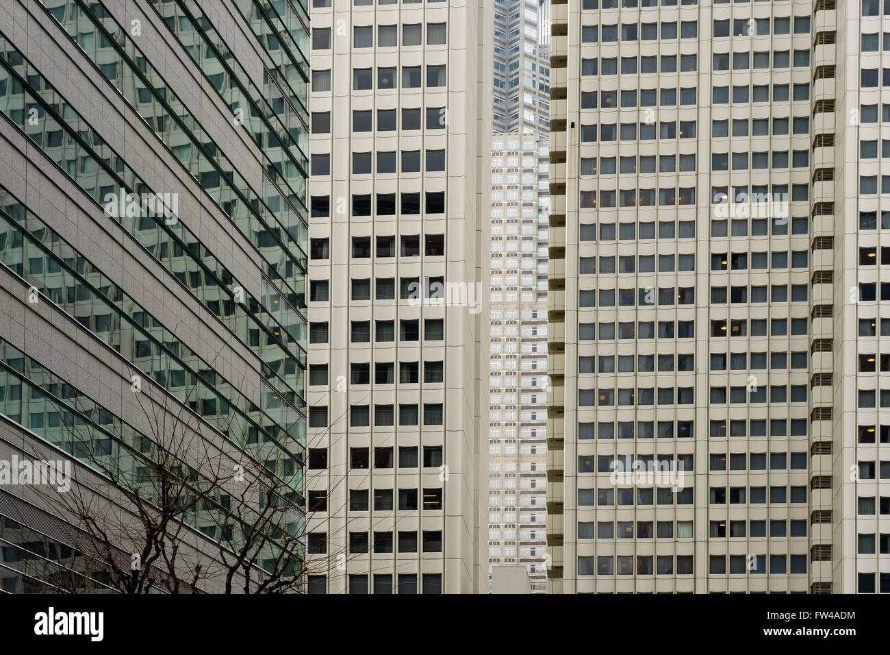 Tower blocks at Shinjuku, Tokyo, Japan Stock Photo - Alamy