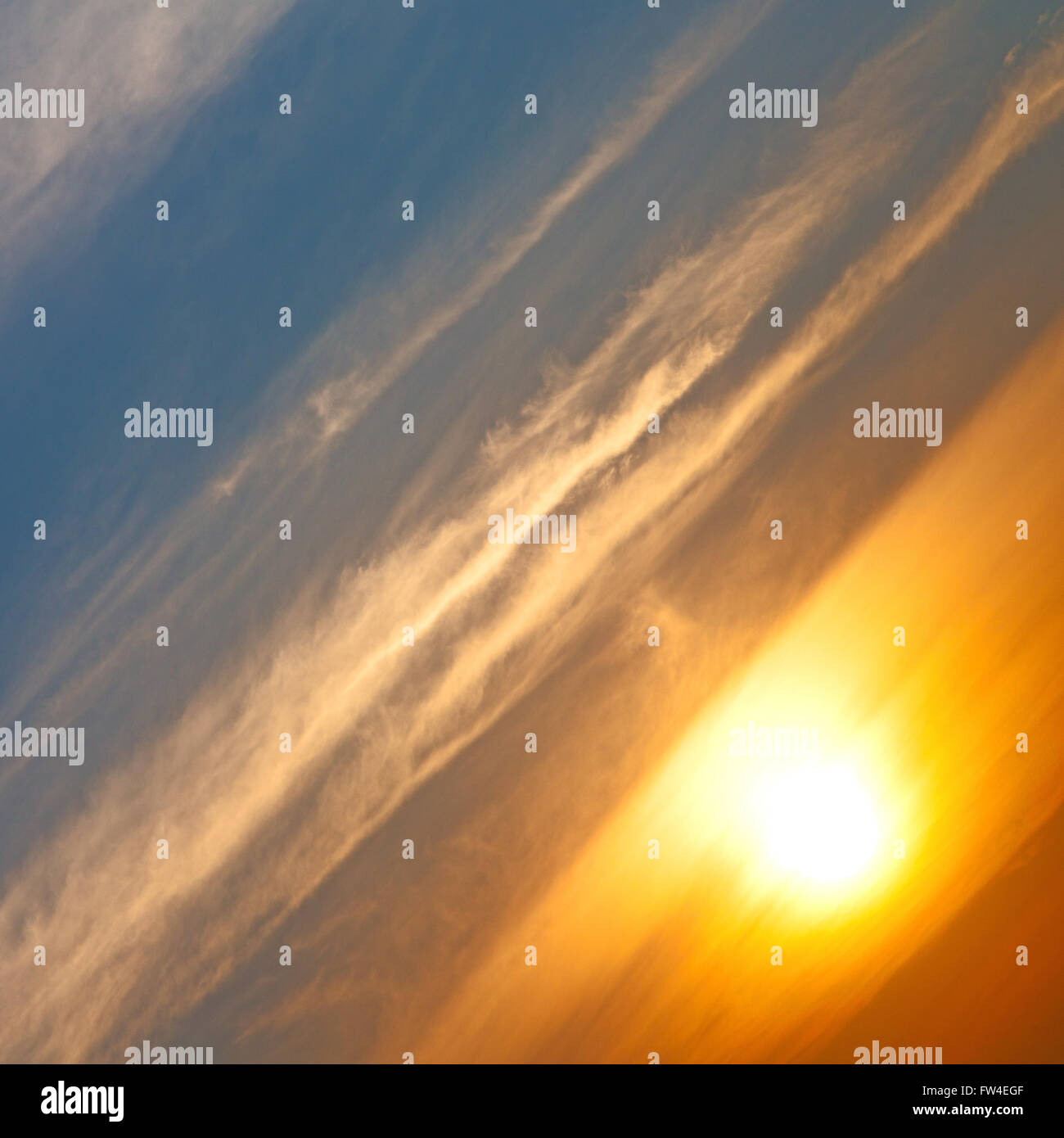 the blurred sun falling down arabian sea ocean in oman coastline Stock ...