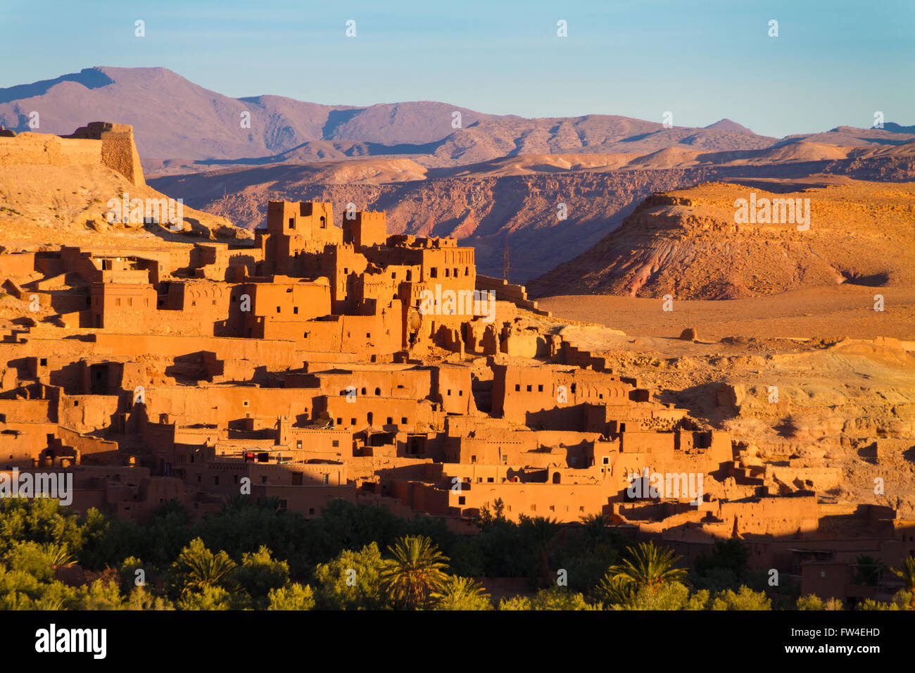 Ancient city of Ait Benhaddou in Morocco Stock Photo - Alamy