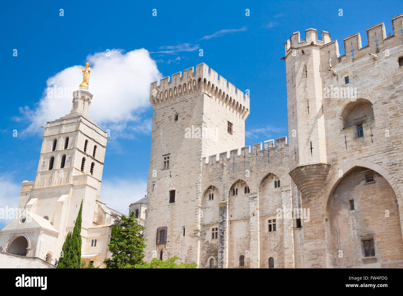 Avignon Castle High Resolution Stock Photography and Images - Alamy