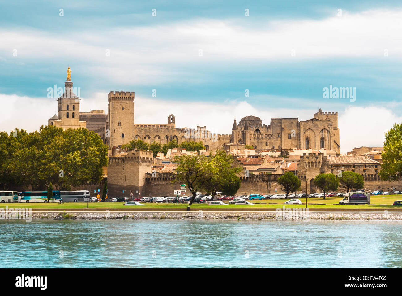 Medieval city of avignon hi-res stock photography and images - Alamy