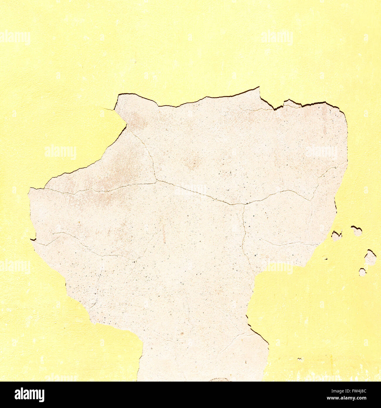 yellow in europe italy old wall and antique contruction yellow color ...