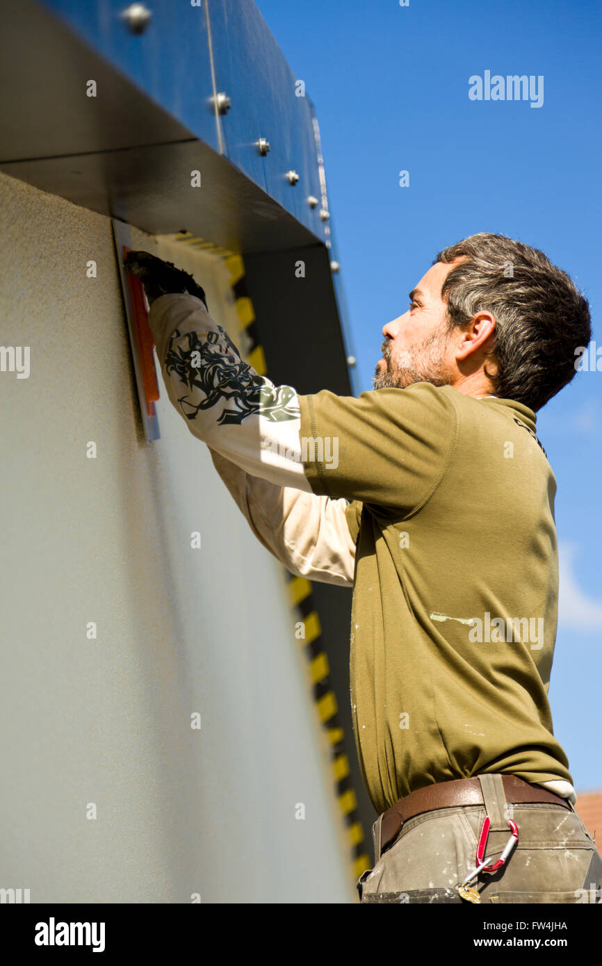 Builder rendering gable end house hi-res stock photography and images ...