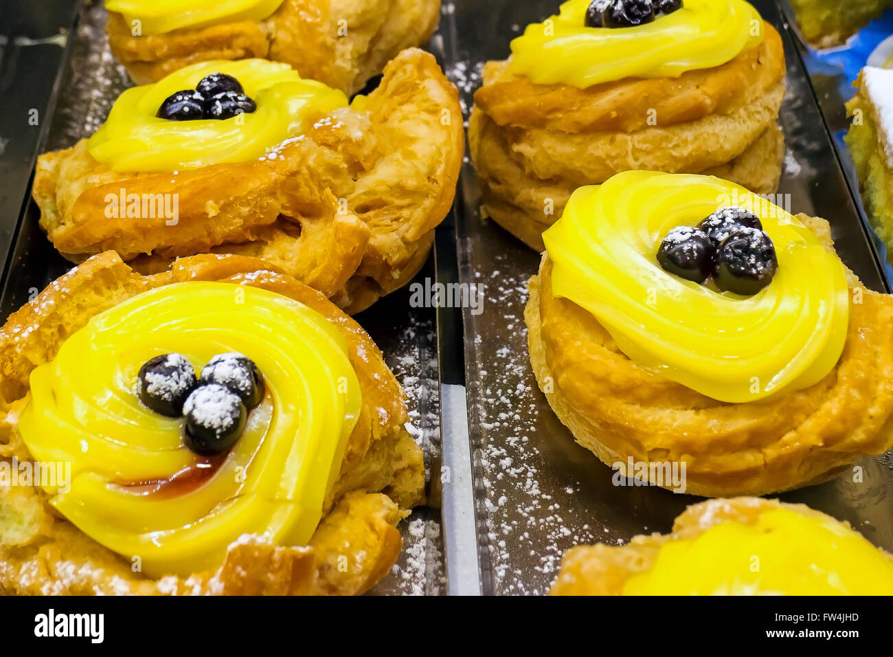 Traditional Neapolitan pastry, is mainly consumed on the day of St ...