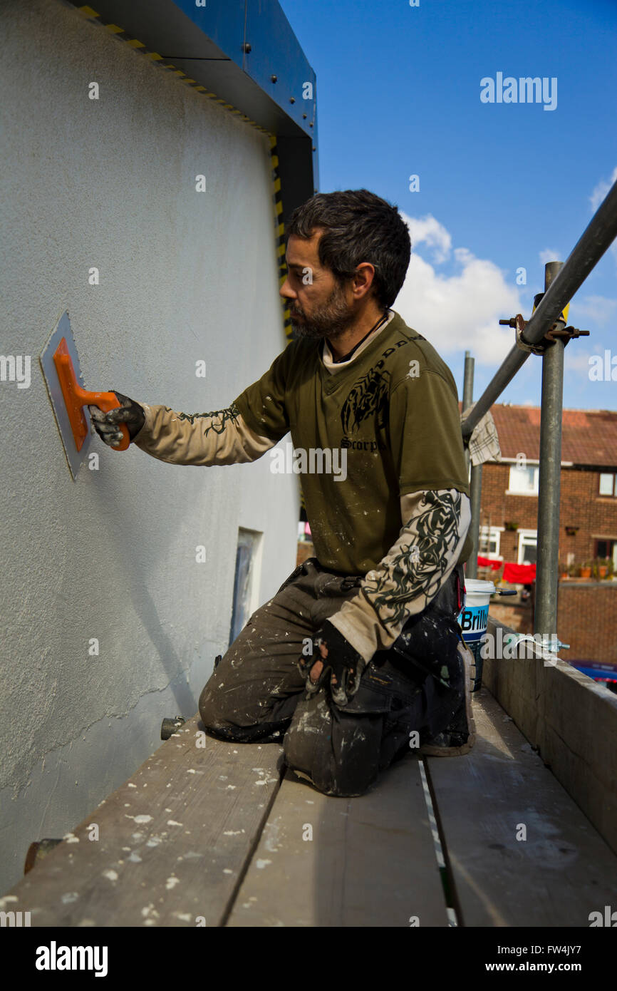 Builder rendering gable end house hi-res stock photography and images ...