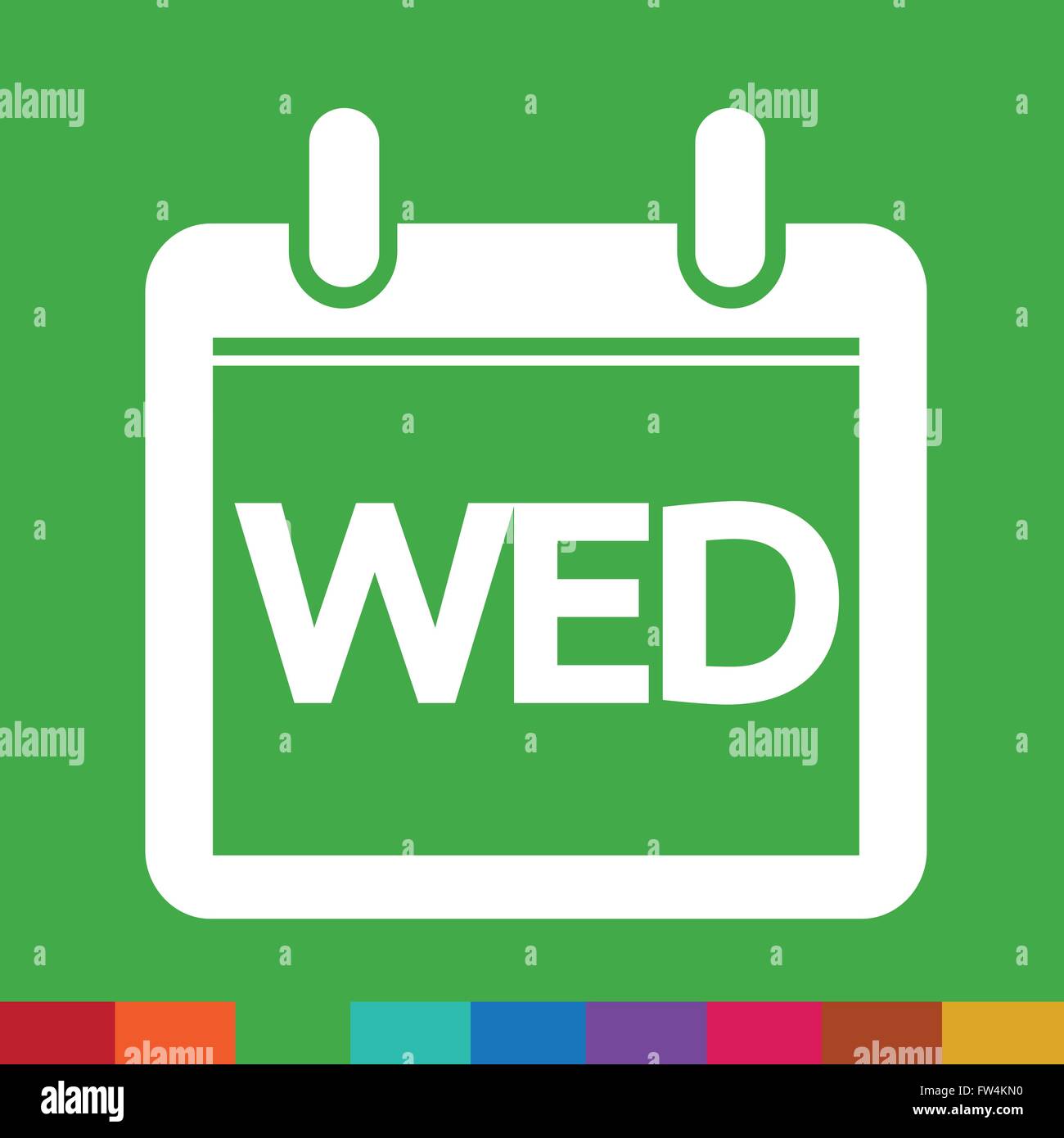 Day Calendar icon illustration sign design style Stock Vector Image ...