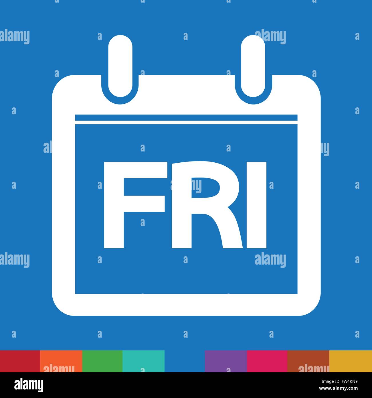 Day Calendar icon illustration sign design style Stock Vector Image ...