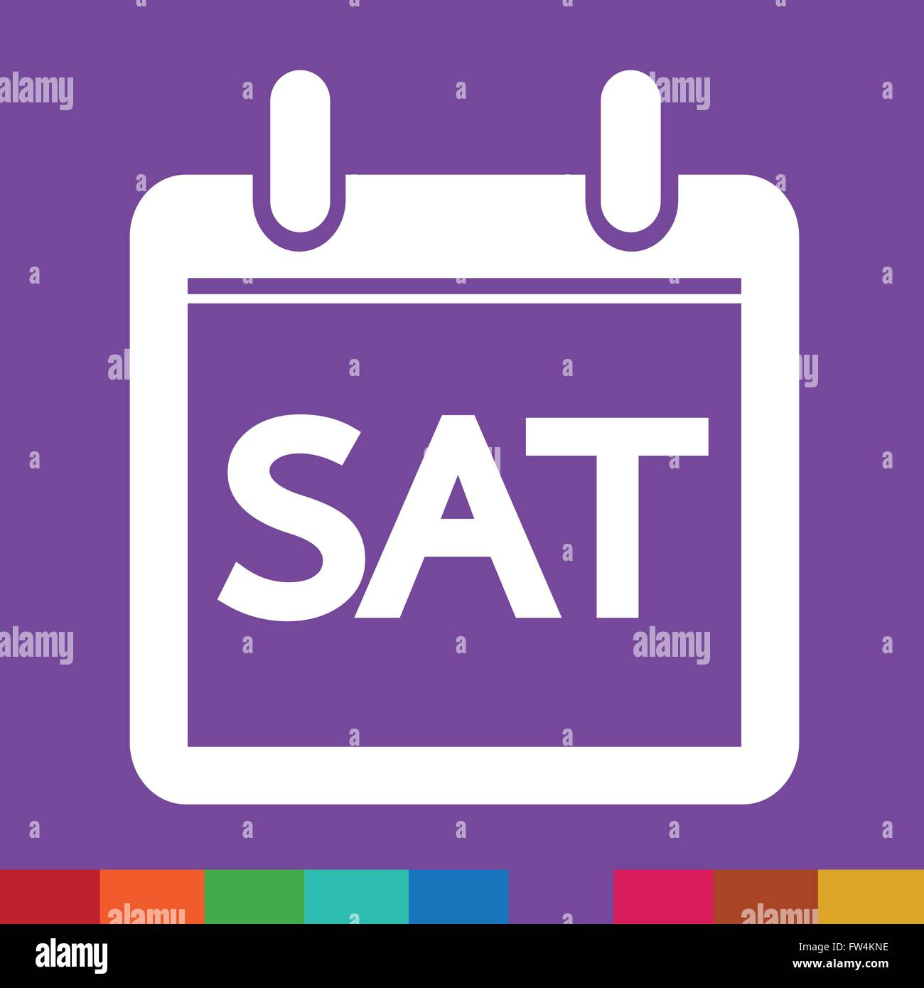 Day Calendar icon illustration sign design style Stock Vector Image ...