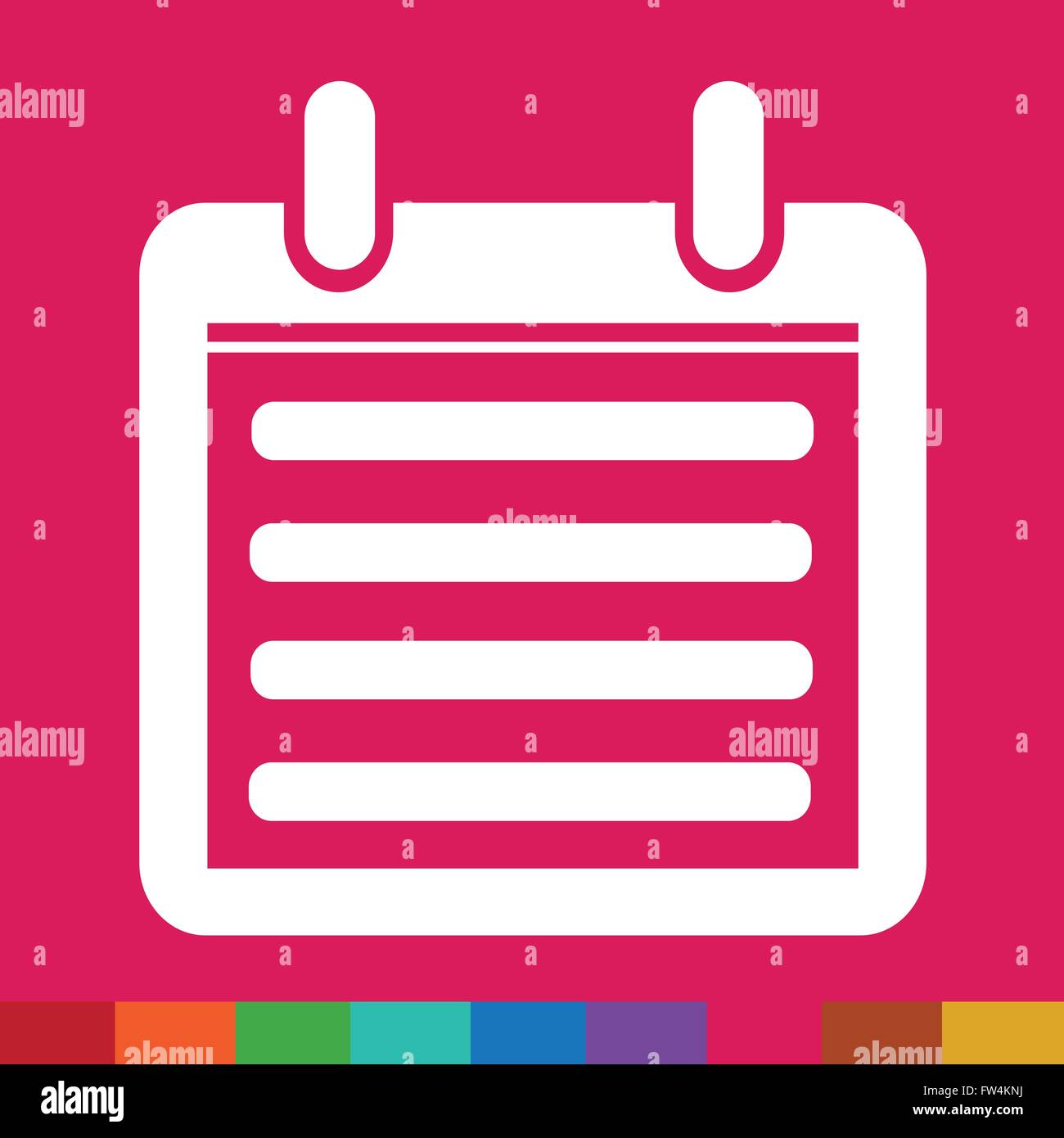 Day Calendar icon illustration sign design style Stock Vector Image ...