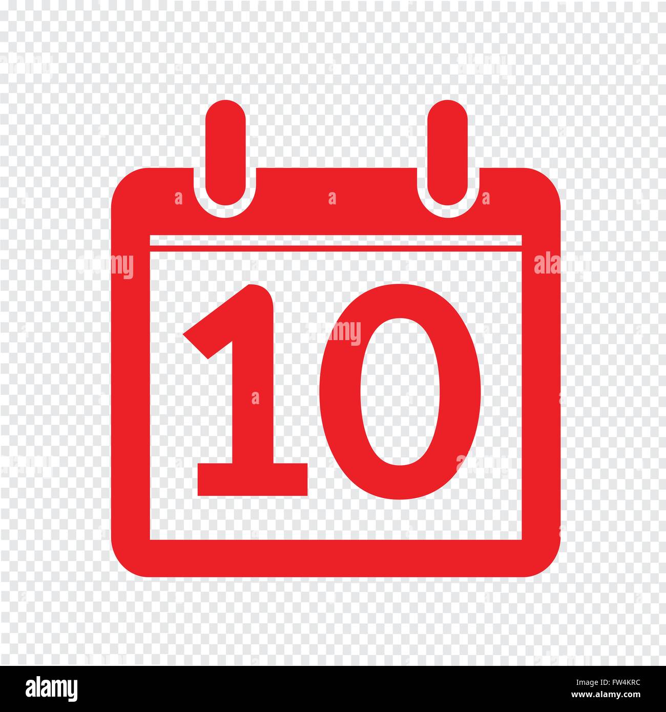 Date Calendar icon illustration sign design style Stock Vector Image ...