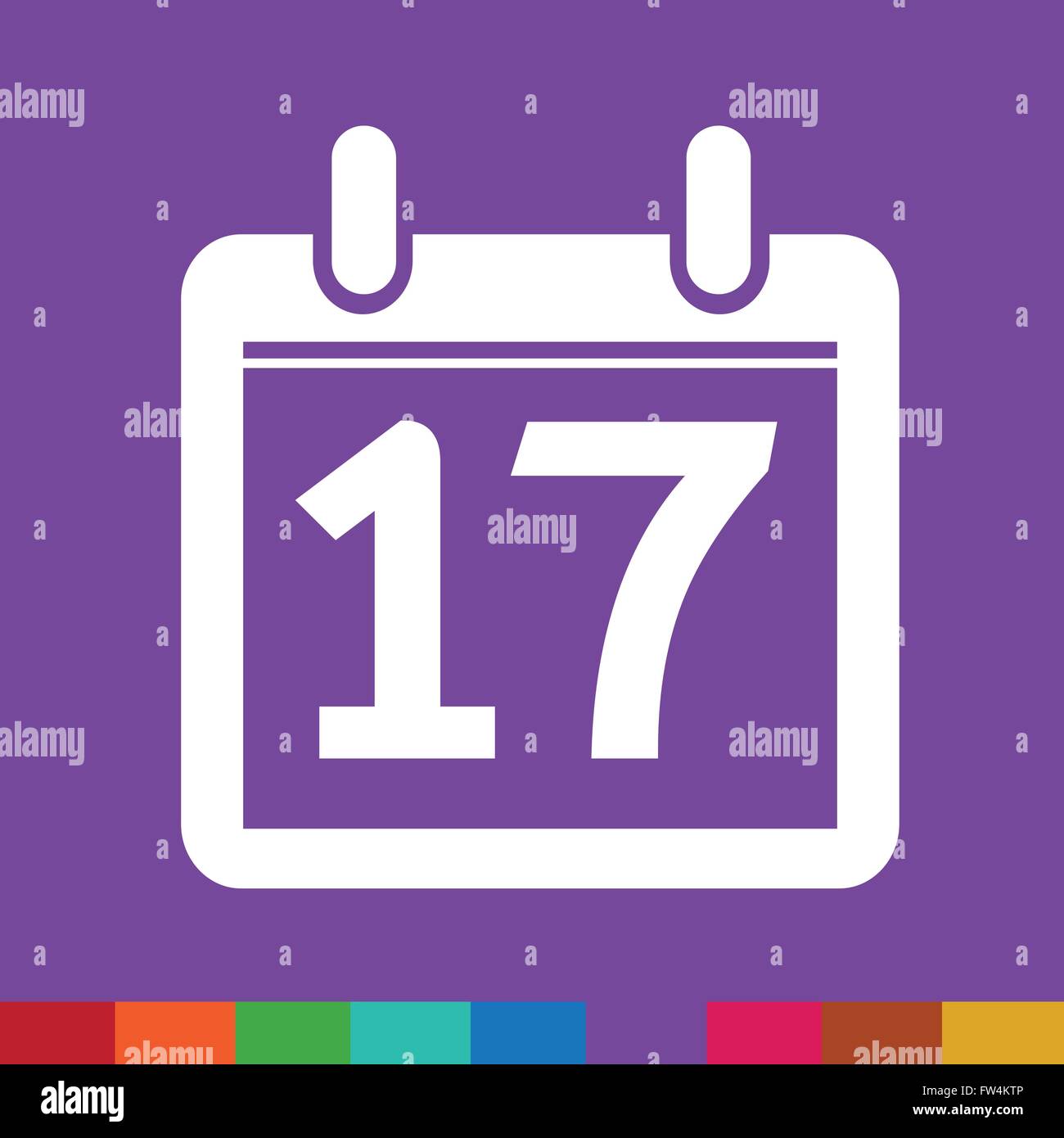 Date Calendar icon illustration sign design style Stock Vector Image ...