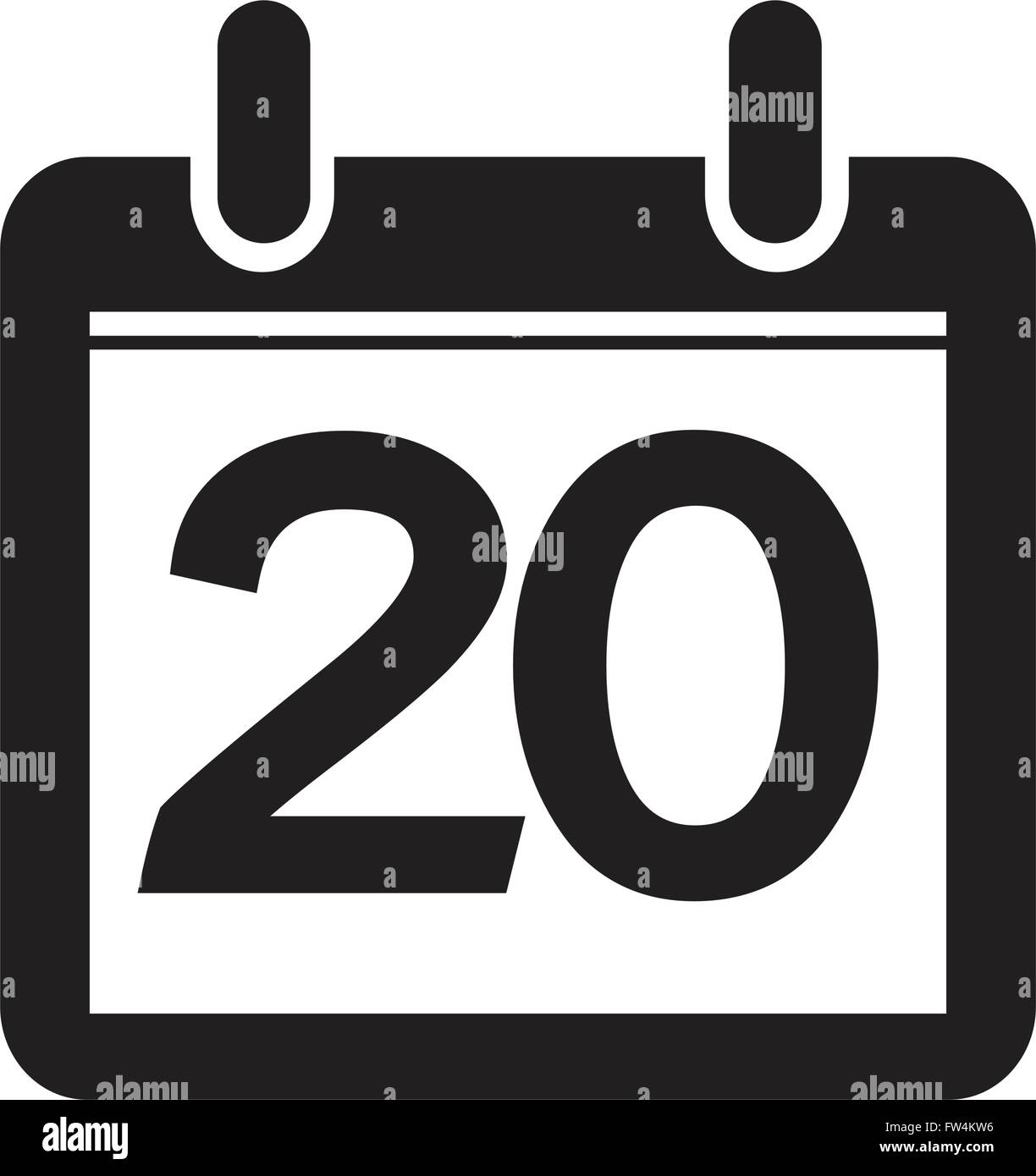 Date Calendar icon illustration sign design style Stock Vector Image ...