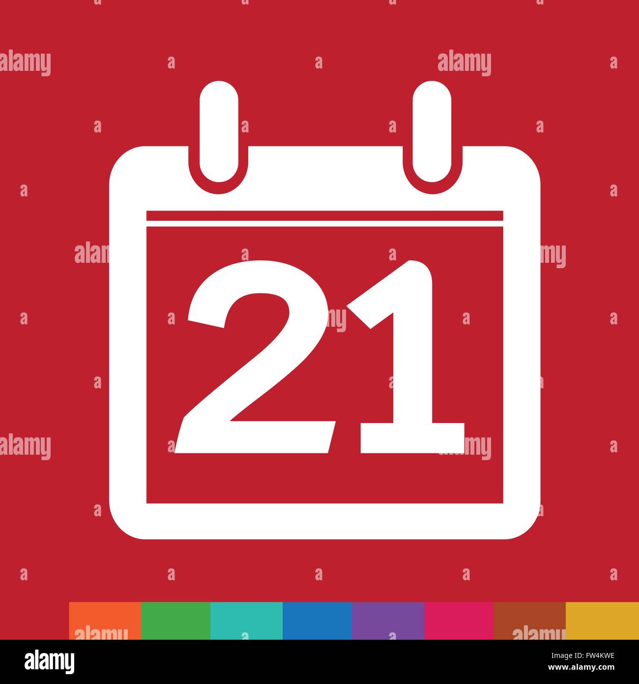 Date Calendar icon illustration sign design style Stock Vector Image ...