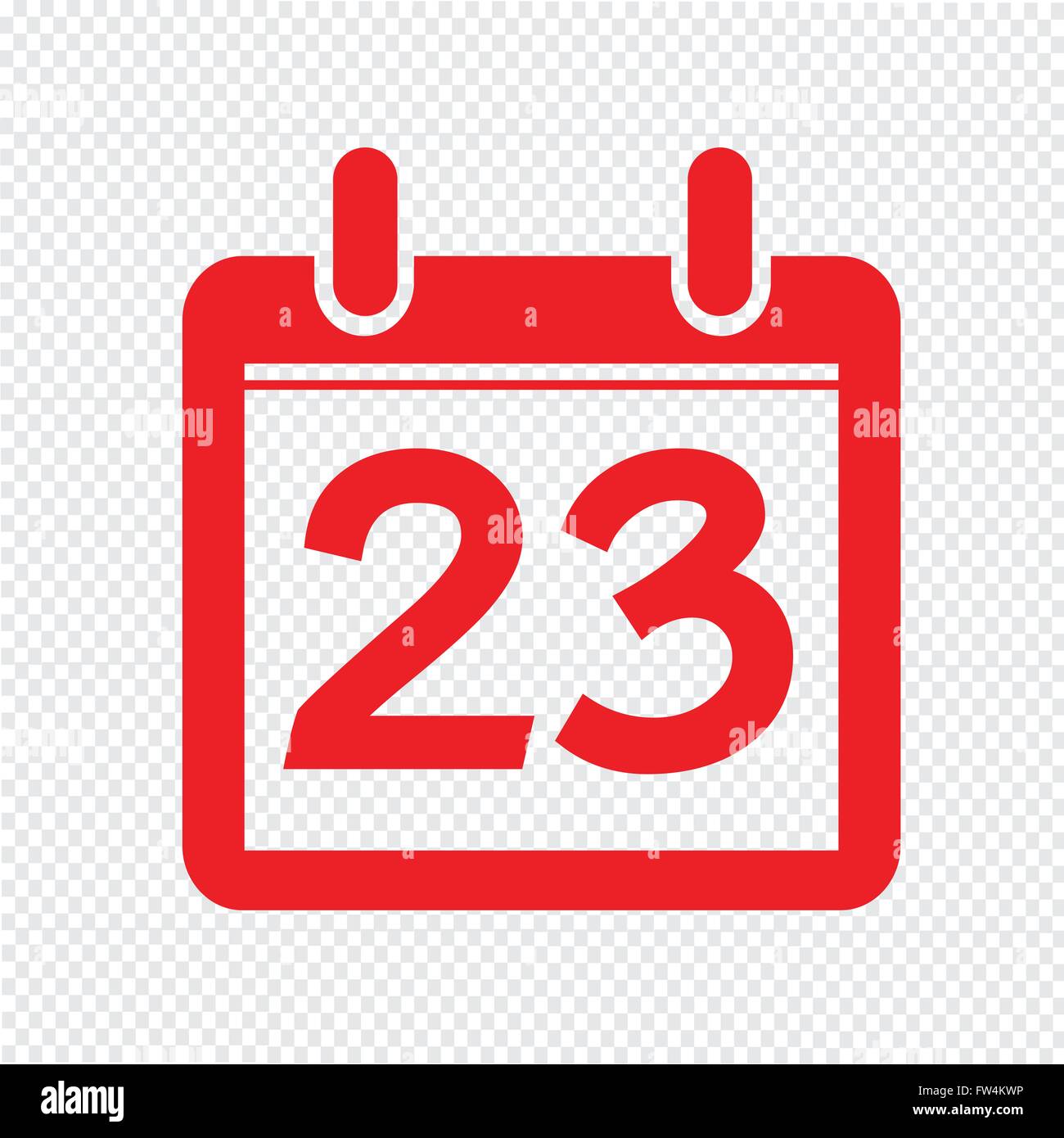 Date Calendar icon illustration sign design style Stock Vector Image ...
