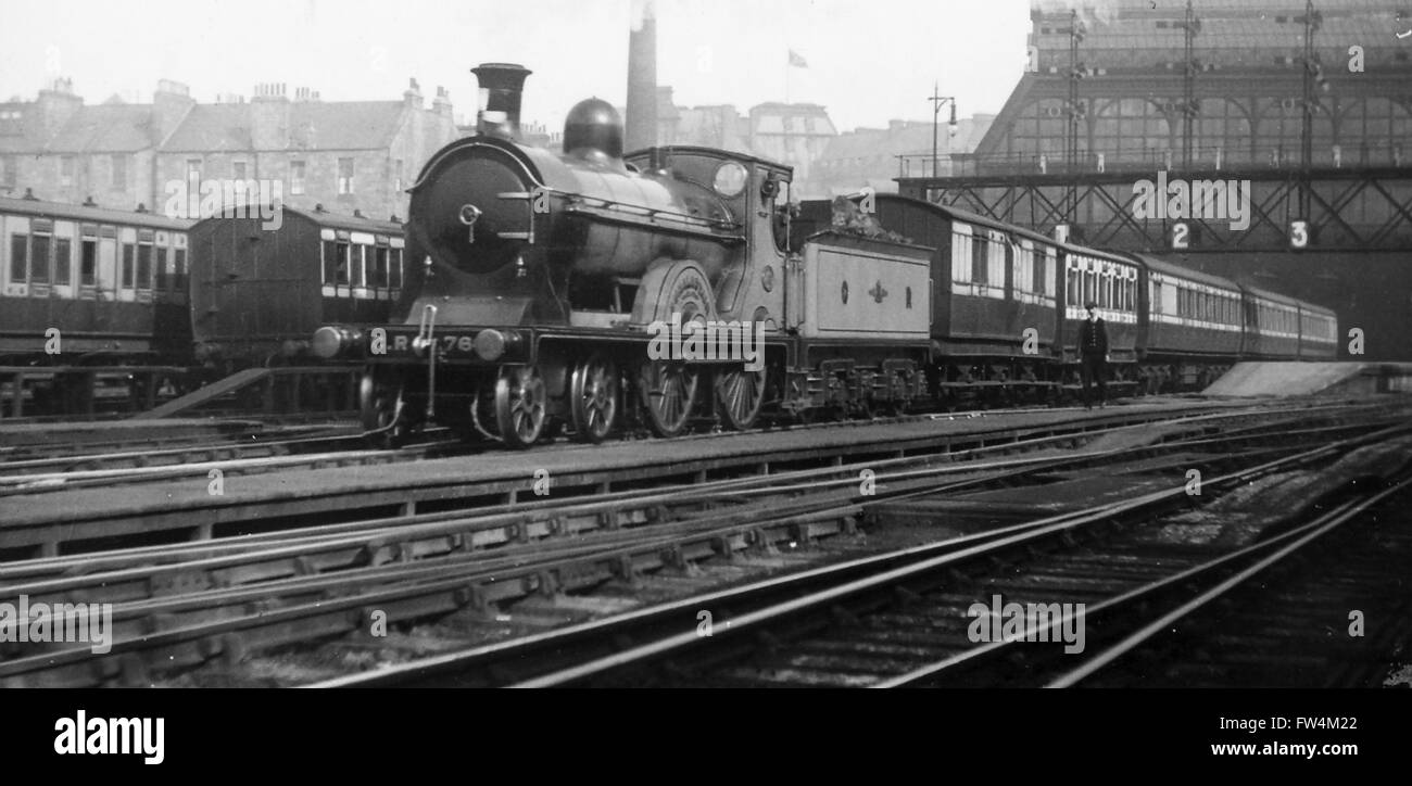 Caledonian Railway Dunalastair II class 4-4-0 steam locomotive No.766 ...
