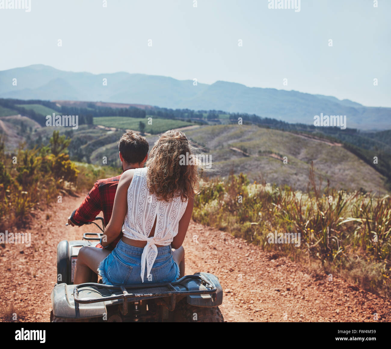 Riding atv hi-res stock photography and images - Alamy