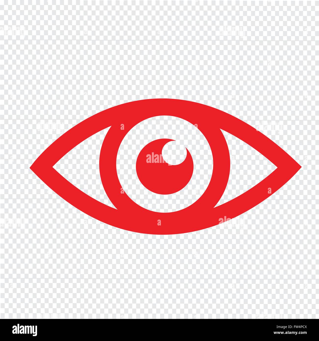 Eye icon illustration sign design style Stock Vector Image & Art - Alamy