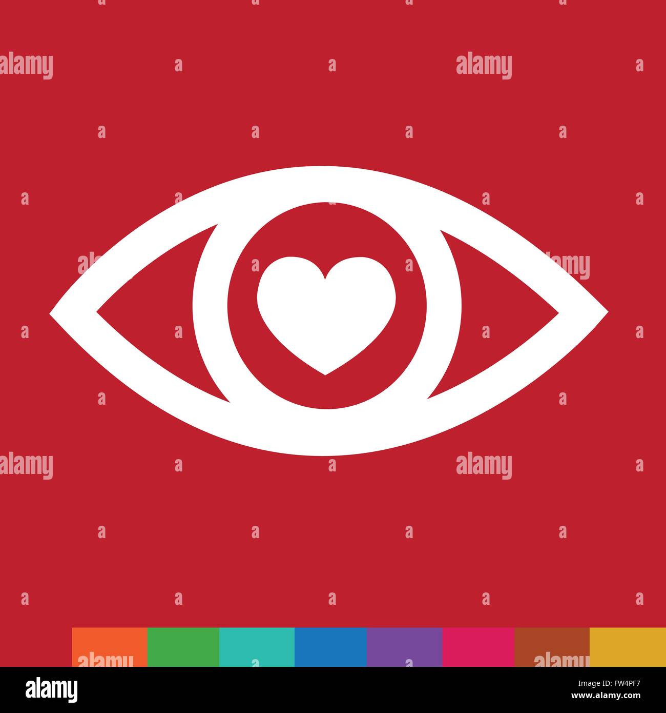 Eye icon illustration Stock Vector Image & Art - Alamy