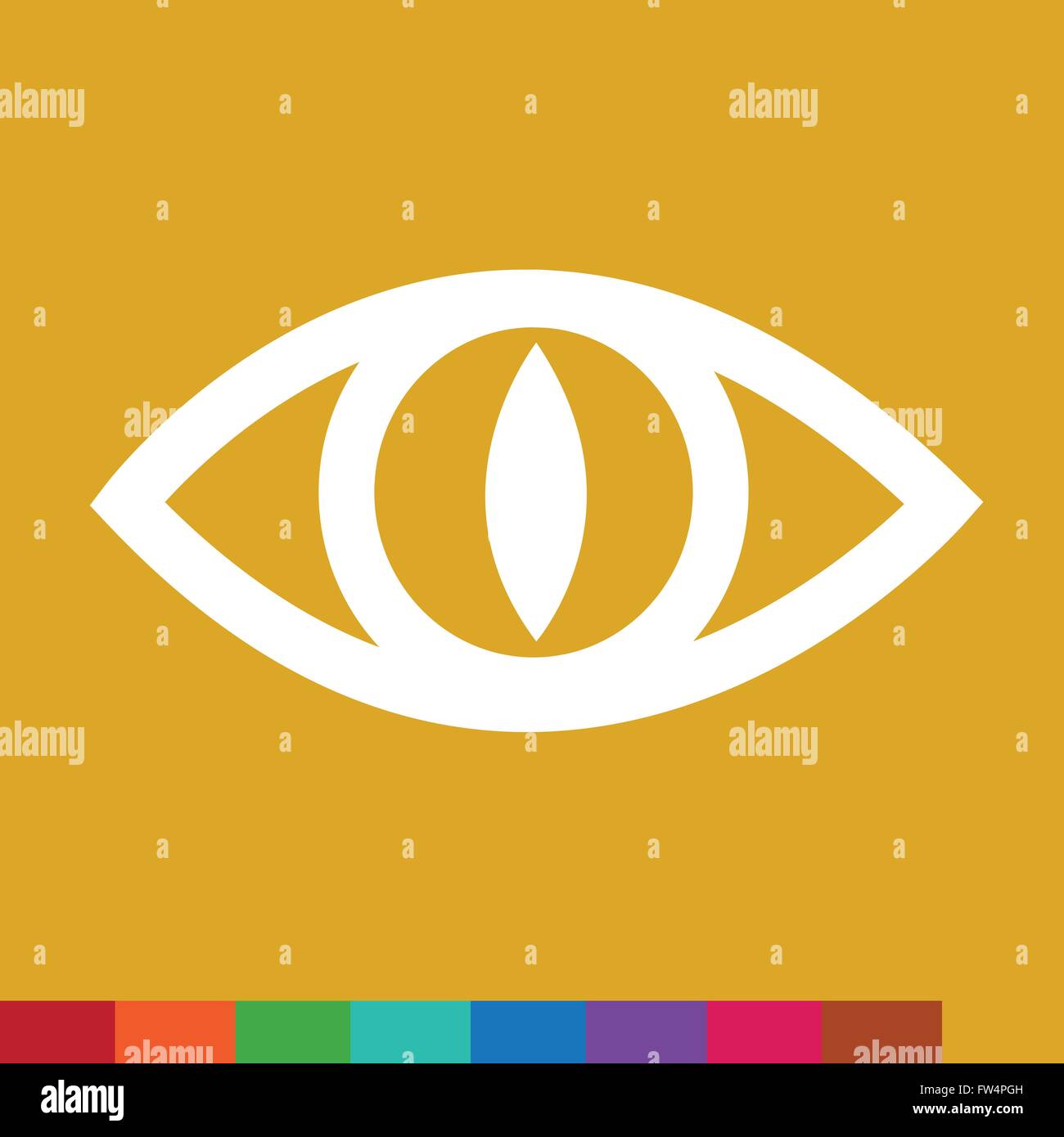 Eye icon illustration Stock Vector Image & Art - Alamy
