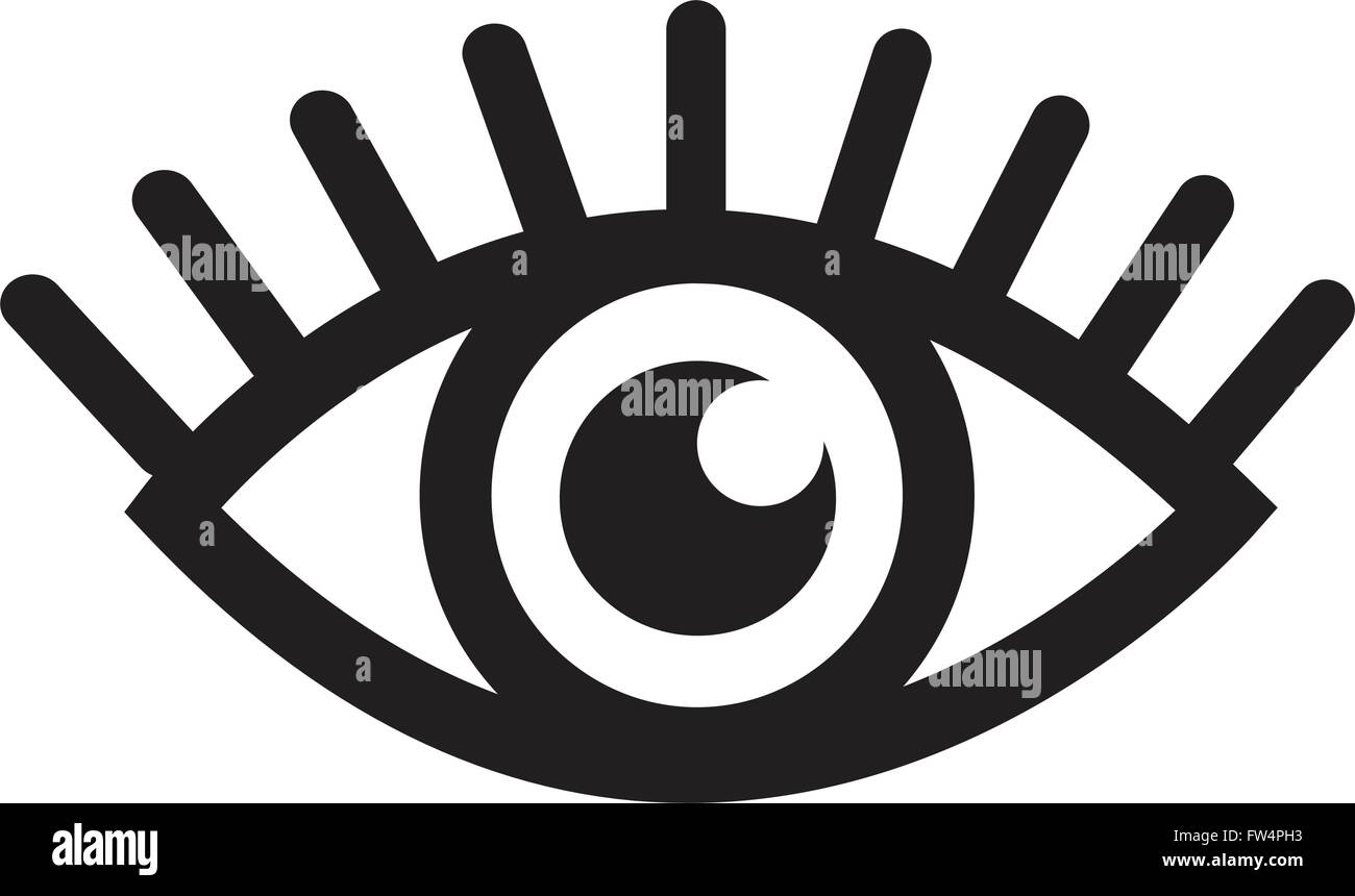 Eye icon illustration Stock Vector Image & Art - Alamy