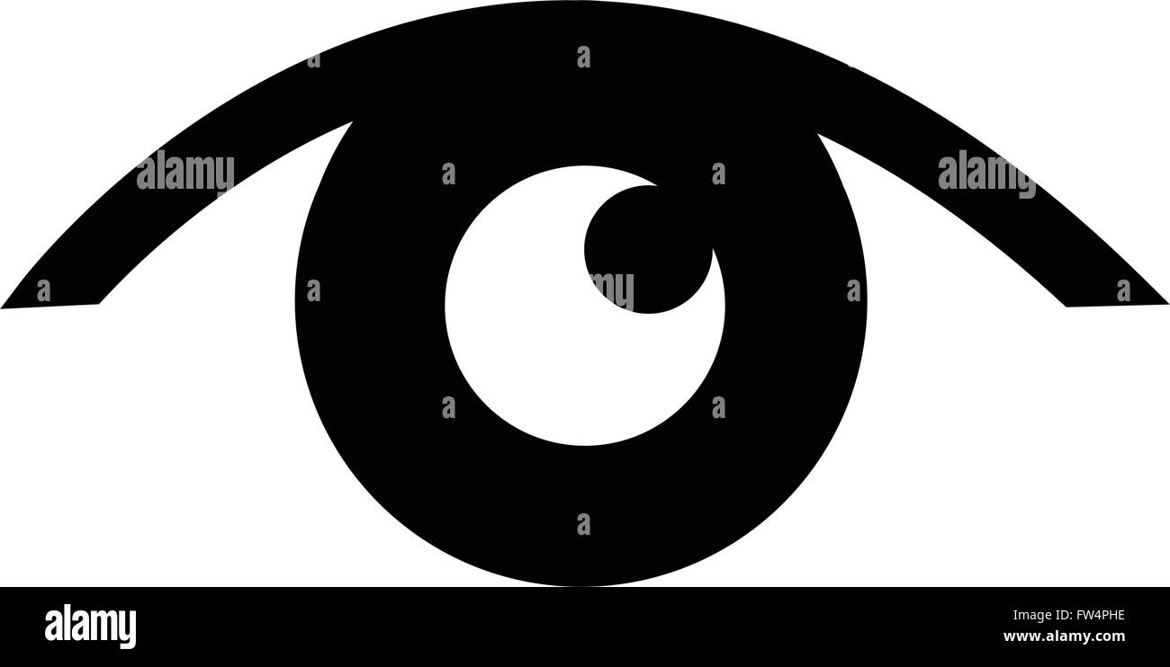 Eye icon illustration Stock Vector Image & Art - Alamy